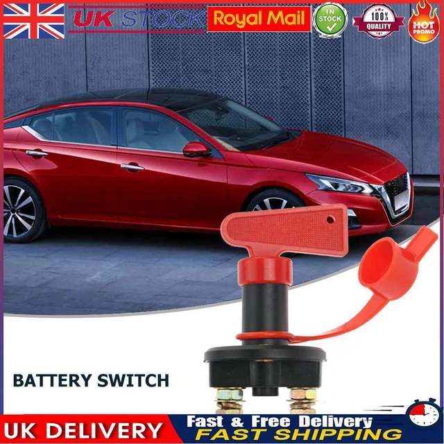 MAIN KILL ROTARY Switch Cut Off Disconnect Isolator 12V 24V Car Battery ...