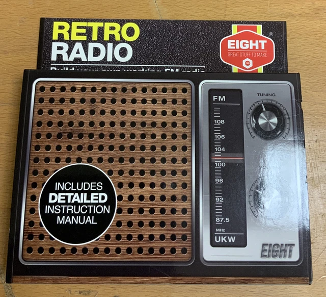RETRO RADIO BUILD Your Own Radio Kit. Haynes. Fm Radio Model Kit £14.99 ...