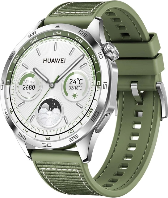 HUAWEI WATCH GT 4 Smart Watch for men women - Up to 2 Weeks Green ...