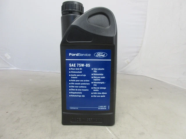 GENUINE FORD LIMITED Slip Rear Axle Oil SAE 75W-85 1 Litre 2433507 £24. ...