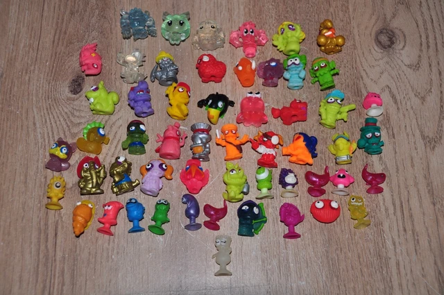 SMALL MOSHI MONSTERS Squishy Figures Bundle inc Glow in Dark Figure £16 ...