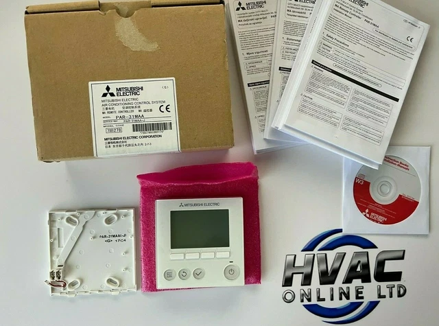 MITSUBISHI ELECTRIC PAR-31MAA hard wired remote controller PAR 21maa ...