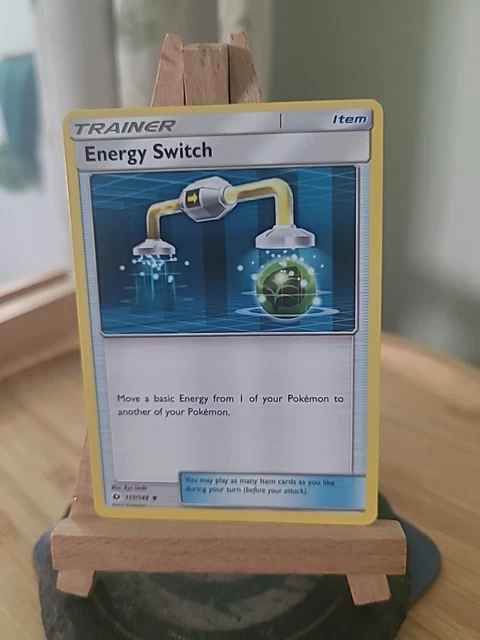 POKÉMON TRADING CARD Game Trainer Energy Switch Sun And Moon Base Card ...