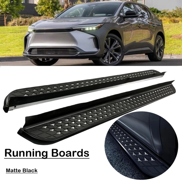 FIT FOR TOYOTA BZ4X 2023-2026 Running Board Side Step Pedal Nerf Bar ...