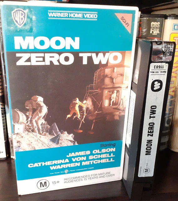 MOON ZERO TWO RARE BIG BOX 80s VHS VIDEO TAPE TESTED $40.00 - PicClick AU