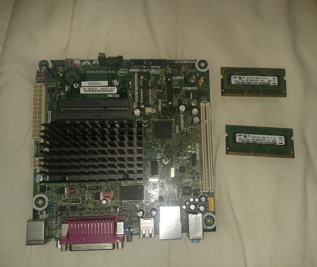 INTEL D425KT ATOM 1.8GHz 2GB DDR3 Mini-ITX motherboard cpu combo £19.99 ...