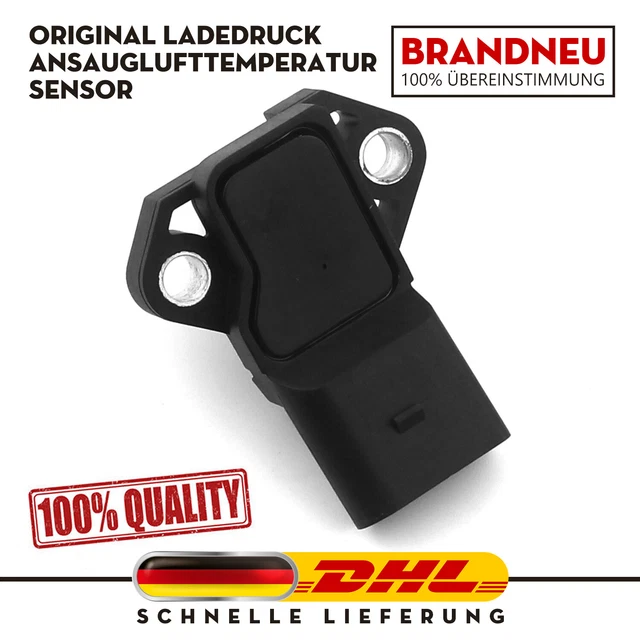AUDI VW SEAT Skoda Map Sensor Ansaugkrümmer Drucksensor 038906051C DHL ...