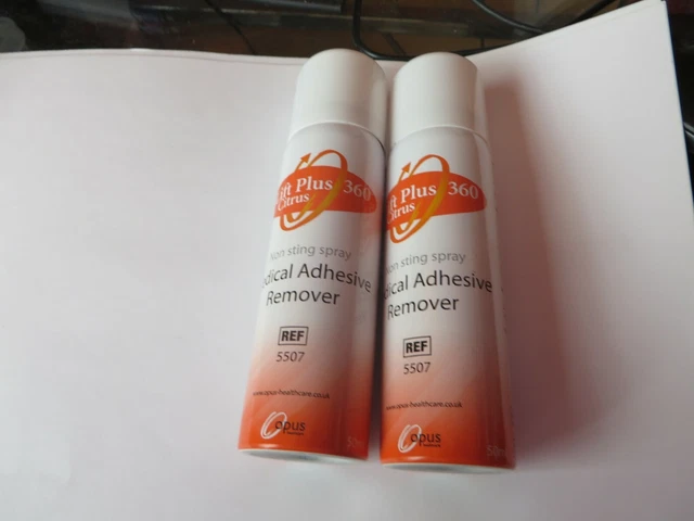 OPUS LIFT PLUS 360 Medical Adhesive Remover Spray x 2 50ml cans EUR 14 ...