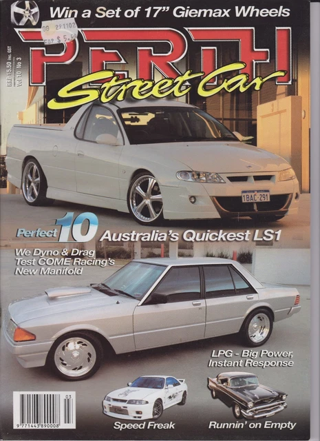 PERTH STREET CAR Magazine Volume 10 Issue Number 3 $9.00 - PicClick AU