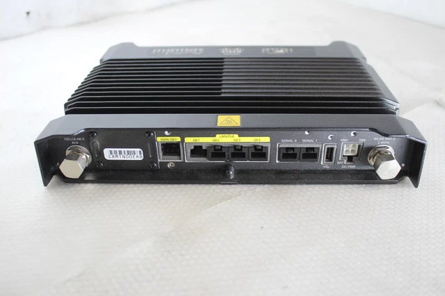 CISCO IR829GW 4G LTE GSM LAN WIFI CELL IR829GW-LTE-VZ-AK9 V01-V03 No AC ...