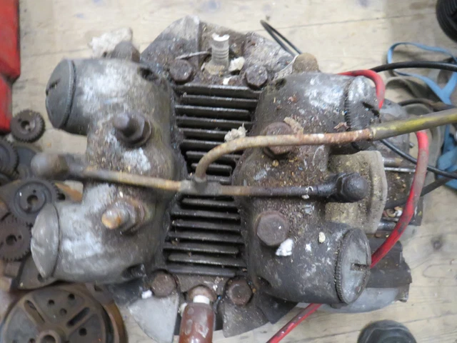 TRIUMPH 3TA ENGINE complete needs restoring h12617 £850.00 - PicClick UK