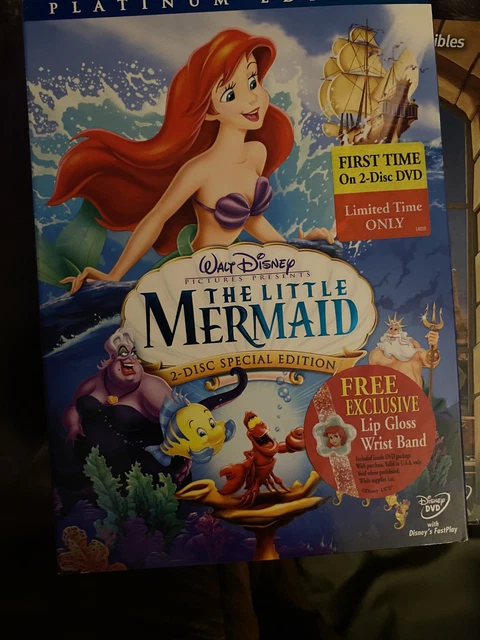 THE LITTLE MERMAID (DVD, 2006, 2-Disc Set, Platinum Edition) SEALED ...