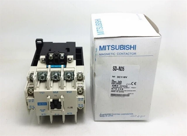 MITSUBISHI ELECTRIC COIL Magnetic Contactor Sd - N35 rn $125.50 ...