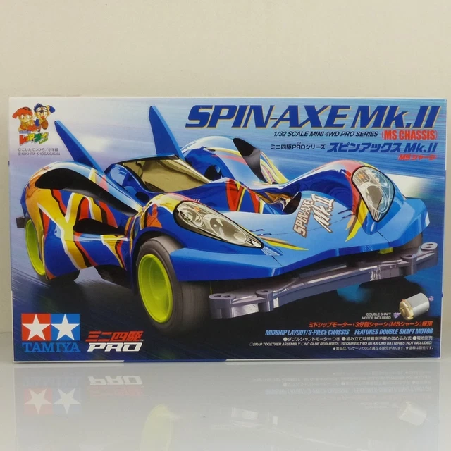 UK STOCK - Tamiya 18631 Mini 4WD Pro 1:32 Spin-Axe Mk.II MS Chassis £20 ...