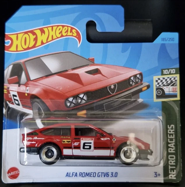 HOT WHEELS 2023 ALFA Romeo GTV6 3.0 *185/250 HW Retro Racers *10/10 ...