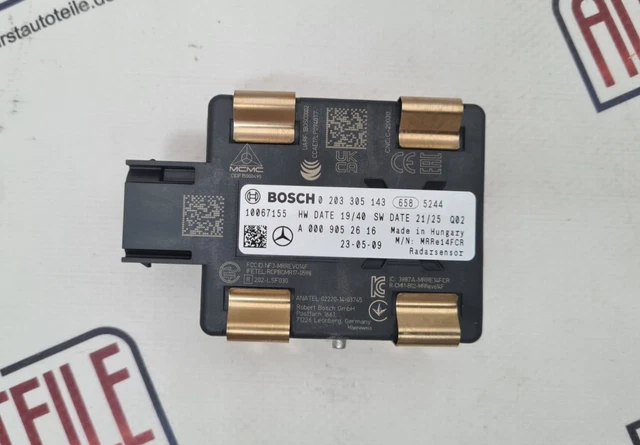 GENUINE MERCEDES-BENZ RADAR Sensor Distronic Radar Sensor A0009052616 £ ...