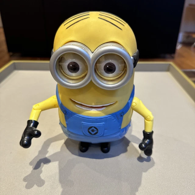 DESPICABLE ME TALKING Dave Minion Interactive Figure Thinkway Toys £8. ...