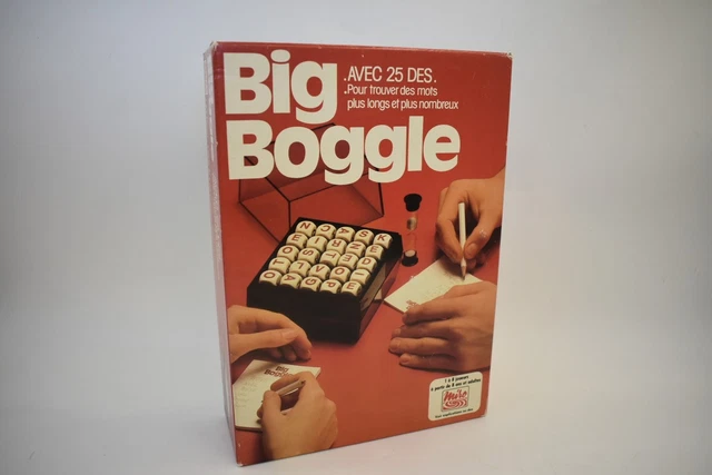 BIG BOGGLE EDITION Miro jeu de société jeux de dés lettres mots ...