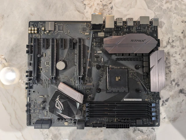 ASUS ROG STRIX B350-F Gaming Motherboard AMD AM4 B350 ATX £59.00 ...