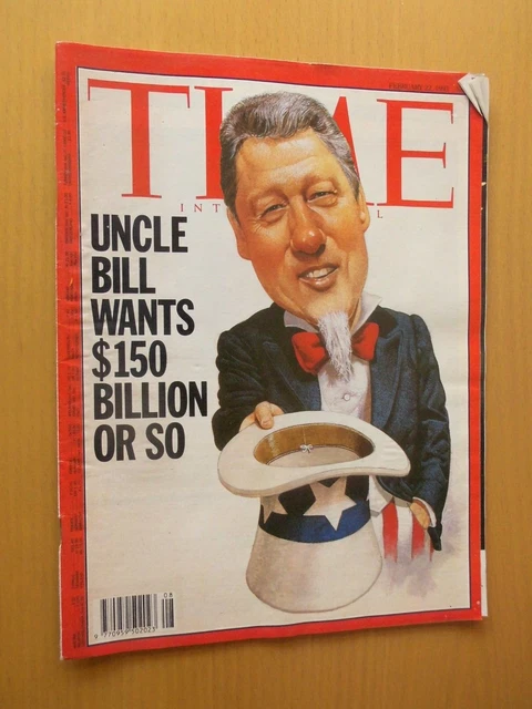 TIME MAGAZINE CLINTON 1993 EUR 5,00 - PicClick DE