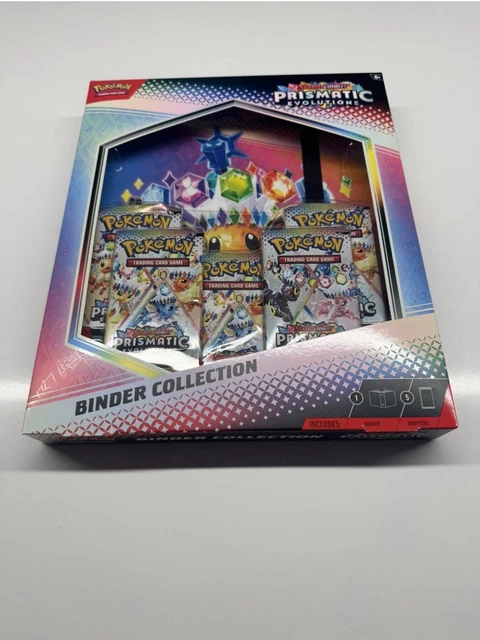 POKÉMON TCG: SCARLET Violet Prismatic Evolutions Binder Collection | New Sealed £47.52 - PicClick UK