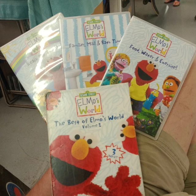 SESAME STREET ELMO'S World The Best Of Elmo's World Volume Two 3-DVD ...