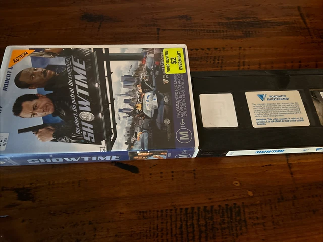 SHOWTIME - ROBERT De Niro, Eddie Murphy - Vhs Video $15.00 - PicClick AU