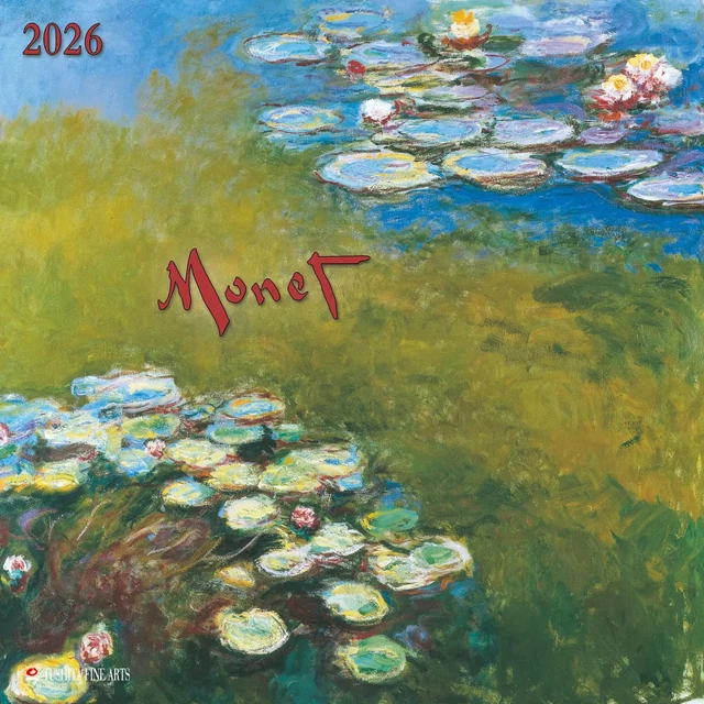 CLAUDE MONET 2026 | Kalender 2026 | Kalender | Tushita Fine Arts | 28 S ...