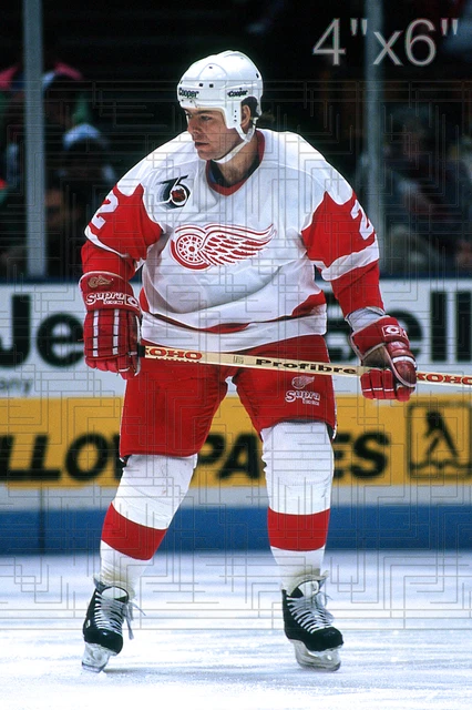 BRAD MCCRIMMON 1992 - Detroit Red Wings - choose a size - full color ...