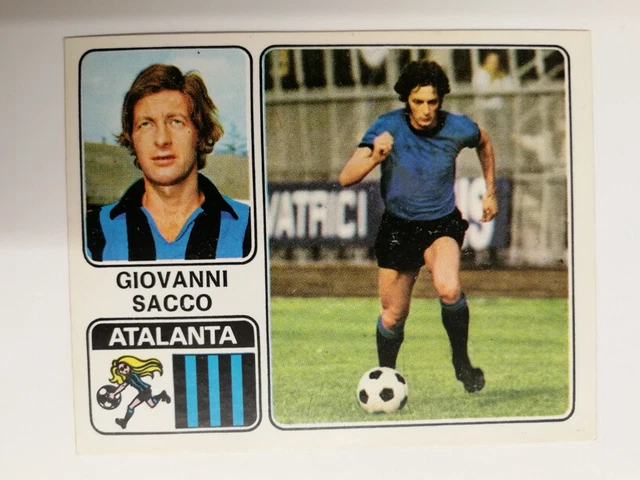 GIOVANNI SAC N.36 Figurine Footballeurs panini 1972 1973 Bonne EUR 5,50 ...