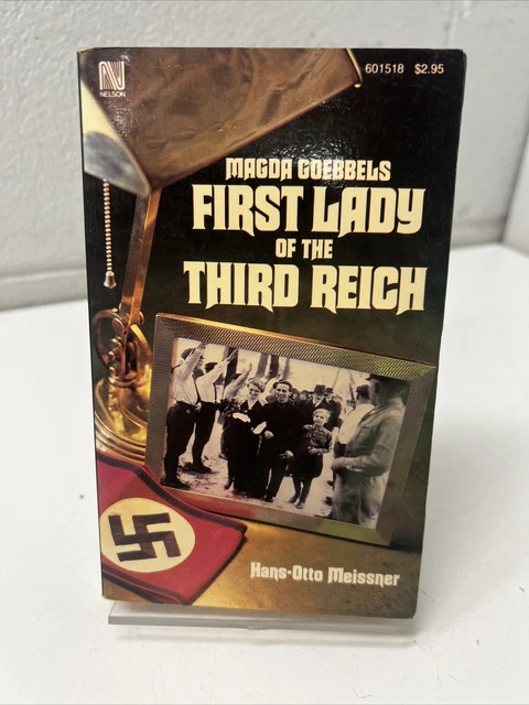 VINTAGE BOOK MAGDA Goebbels First Lady Of Third Reich Nazi Germany Ww2 ...
