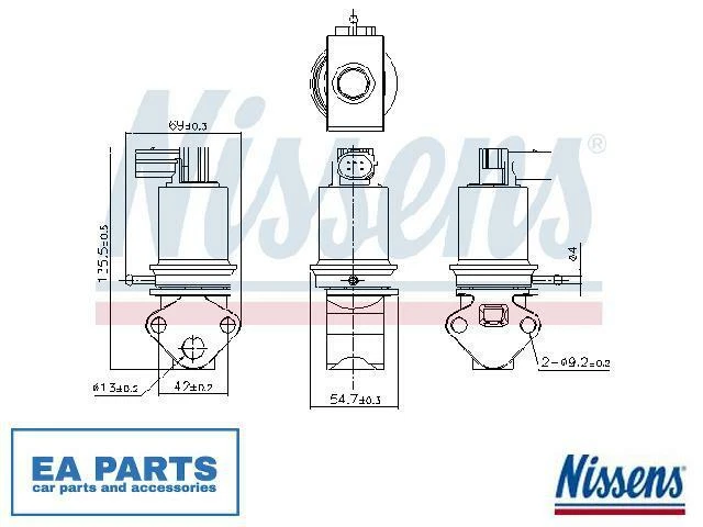 VANNE EGR POUR Audi Seat Skoda Nissens 98179 EUR 92,94 - PicClick FR