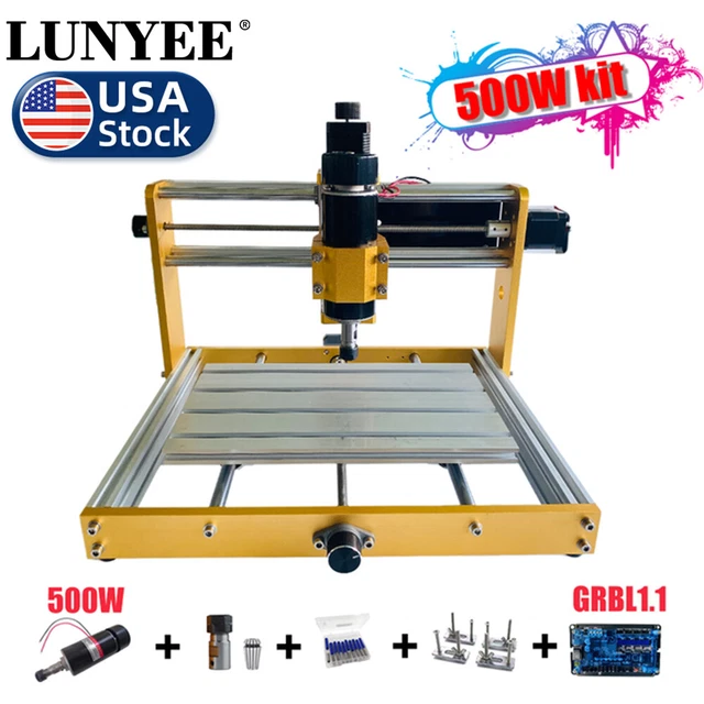 3018 PRO CNC Router Machine 3 Axis DIY Wood Laser Engraving Mill ...