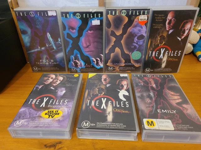 VHS - 7 x The X Files VHS Videos Bulk Lot EUR 28,96 - PicClick FR