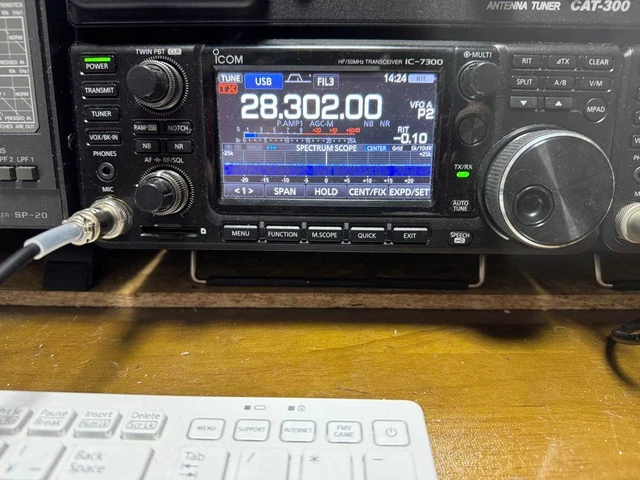 ICOM 7300 HF 50MHz SSB/CW/RTTY/AM/FM 100W Transceiver Working Confirmed £652.35 - PicClick UK