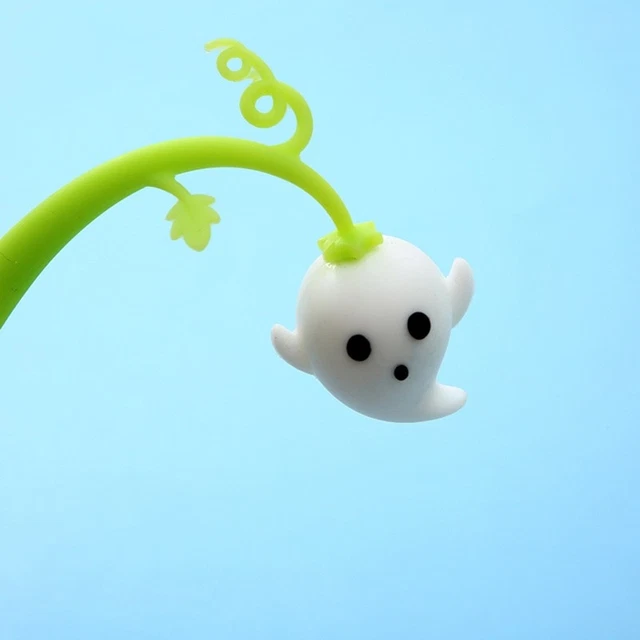 6X HALLOWEEN GEL Ink Pens Non Slip for Shell Smooth Writing Pen Black ...