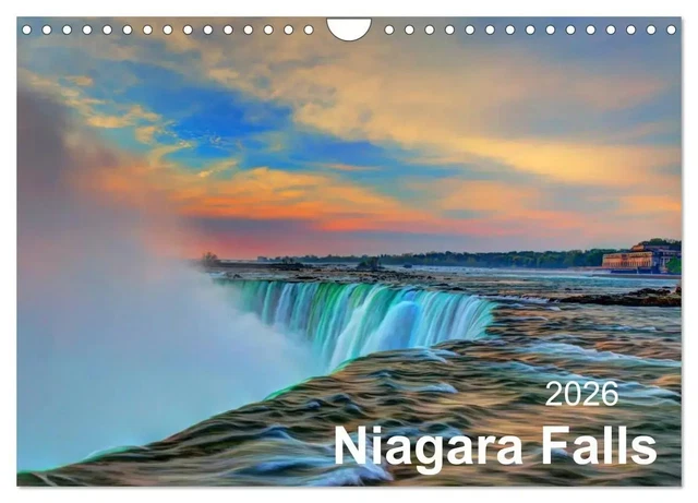 NIAGARA FALLS 2026 (Wall Calendar 2026 DIN A4 landscape), CALVENDO 12 ...