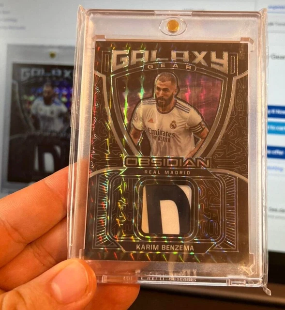 2021-22 PANINI OBSIDIAN Karim Benzema Galaxy Gear Patch 1/1 Real Madrid EUR 3.678,93 - PicClick FR
