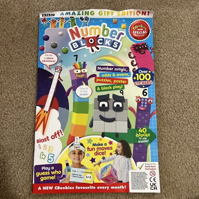 Cbeebies Numberblocks Magazine Picclick Uk | My XXX Hot Girl