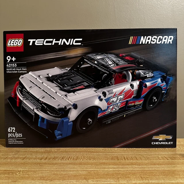 LEGO TECHNIC NASCAR Next Gen Chevrolet Camaro - 42153 - 672 pièces - 9 ...