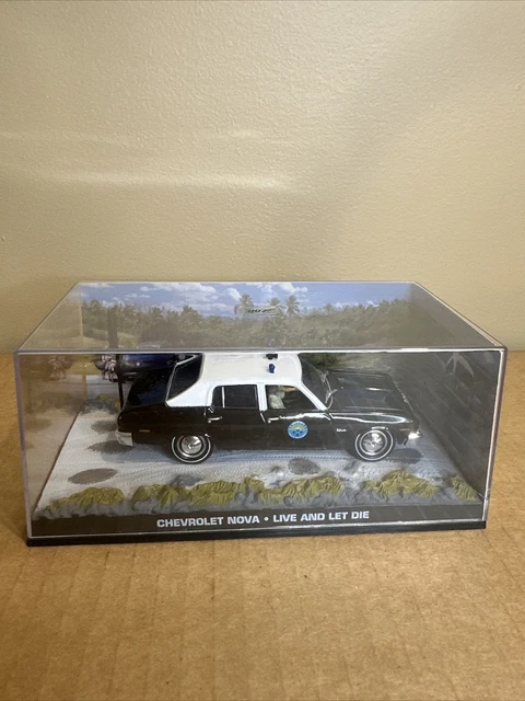 CHEVROLET NOVA POLICE CAR#43 007 James Bond Car Collection - LIVE AND ...