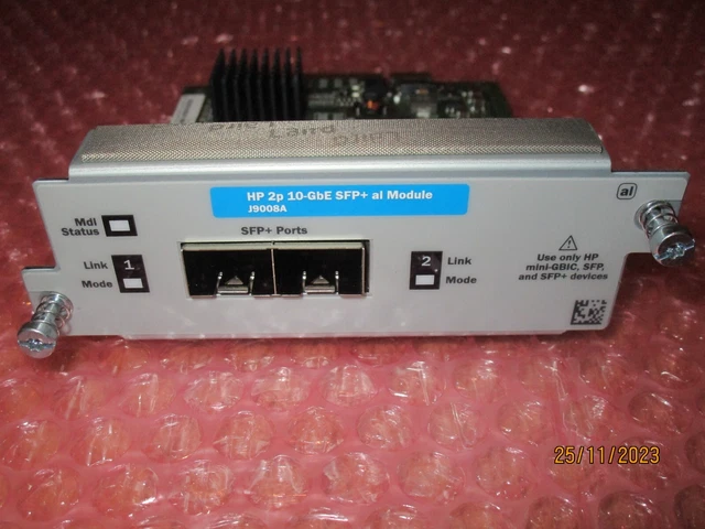 HP PROCURVE 2P 10-GbE SFP+ al Module Switch (J9008A). EUR 89,00 ...