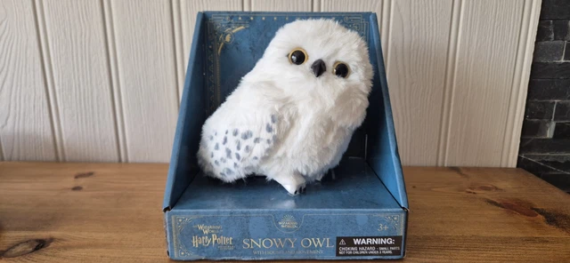 OFFICIAL UNIVERSAL STUDIOS Harry Potter interactive Hedwig Snowy Owl ...