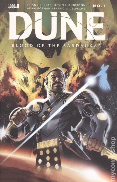 DUNE BLOOD OF the Sardaukar 1B Gorham Variant FN 2021 Stock Image £2.15 ...