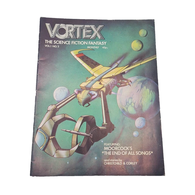VORTEX SCIENCE FICTION Fantasy Journal Magazine Vol 1 No 2 February ...