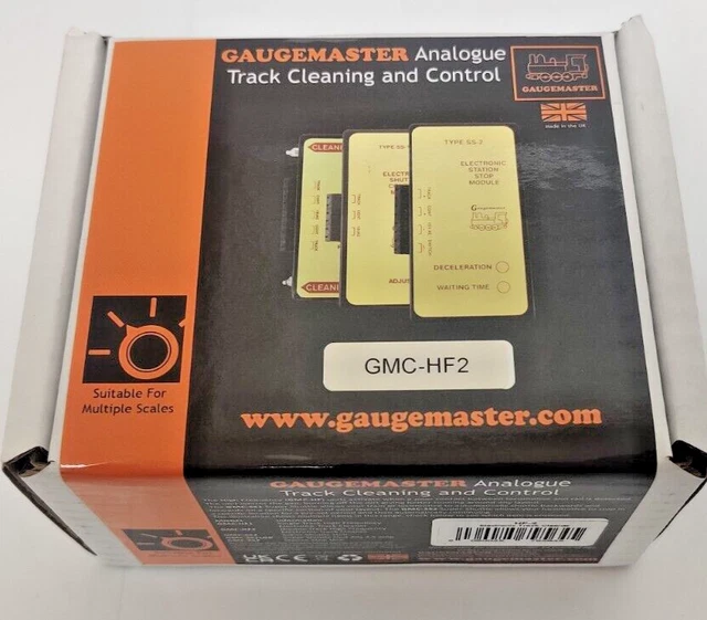 GAUGEMASTER ANALOGUE TRACK Cleaner and control Type GMC-HF2 £34.99 ...