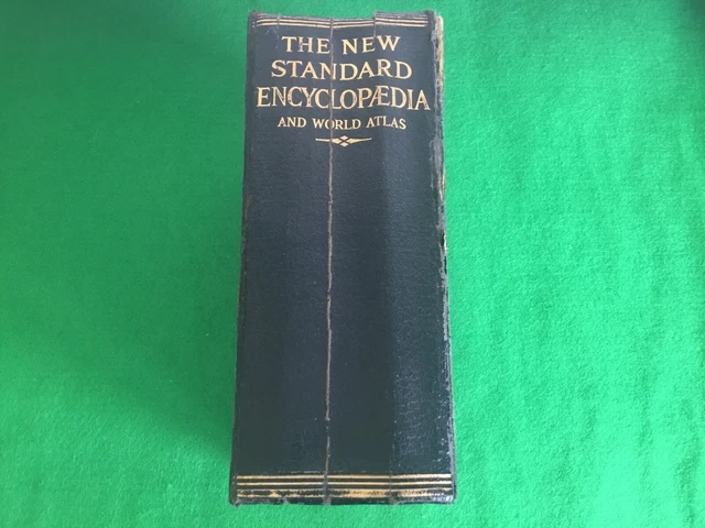 THE NEW STANDARD Encyclopedia and World Atlas 1932 £13.20 - PicClick UK