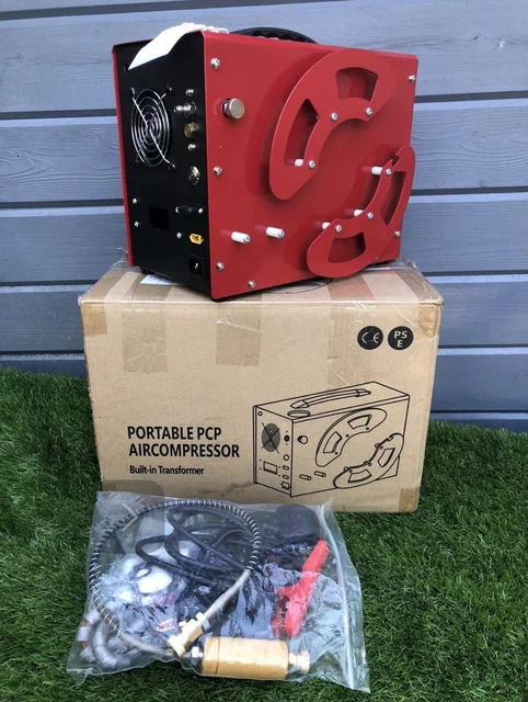 PCP AIR COMPRESSOR 12V/110/220V Electric Airgun Rifle High Pressure ...