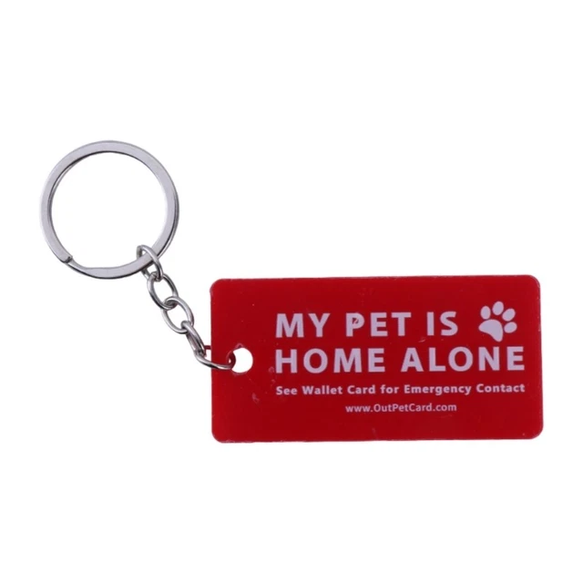 CARD KEY WITH Emergency Contact Call Cards Pets Emergency Contact ...