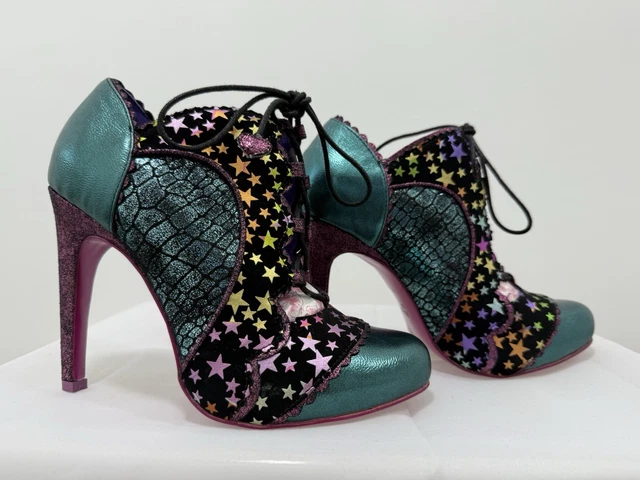 IRREGULAR CHOICE POETIC Licence Halston Stars 38 Uk5 £1.13 - PicClick UK
